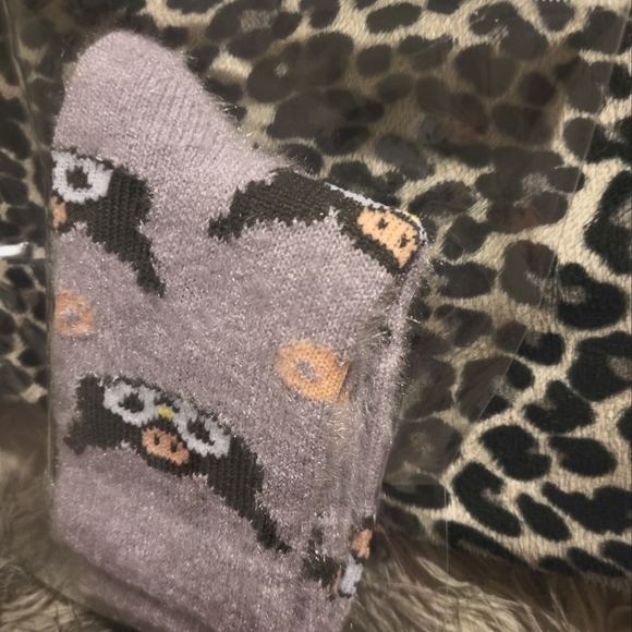 Sanrio | Accessories | Sanrio Krumi Purplefluffysocks Newtagssz46 ...